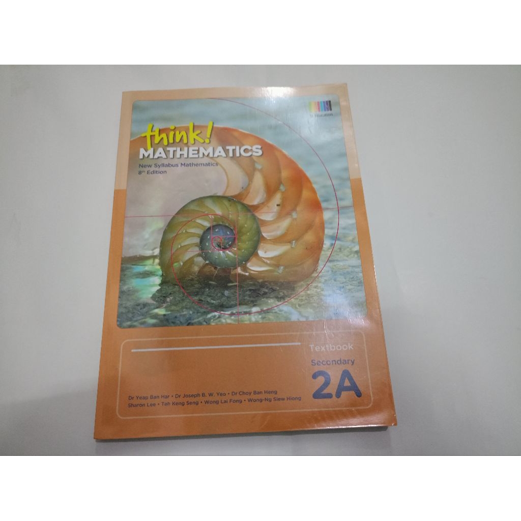 Jual Think Mathematics, Textbook Secondary 2A. 8 edition | Shopee Indonesia