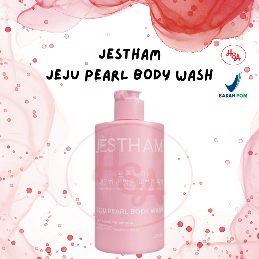 Jual Jestham Jeju Pearl Body Wash 250ML / Sabun Mandi Cair ...