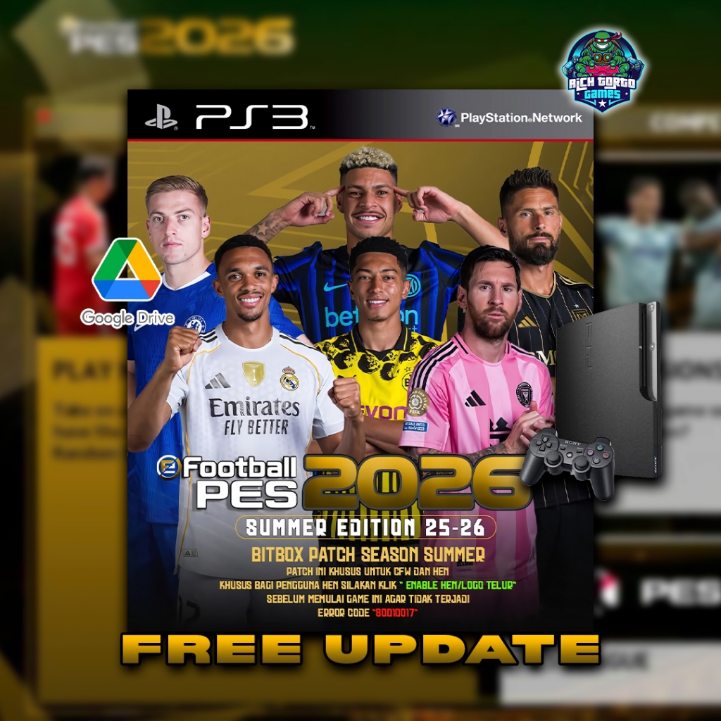 Jual PS3 HEN & CFW BITBOX PATCH 2026 UPDATE FINAL REV 3 | Shopee Indonesia