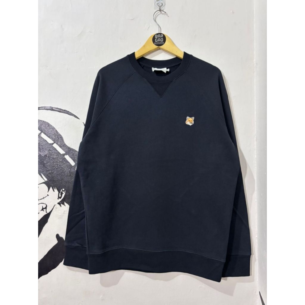 Jual Crewneck Maison kitsune Second (XL) | Shopee Indonesia
