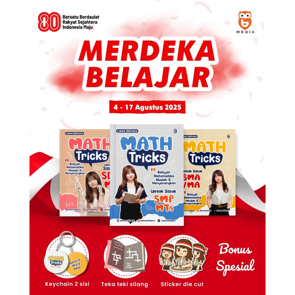Jual [MERDEKA BELAJAR] Back to School - Math Tricks - Lianna Nathania ...