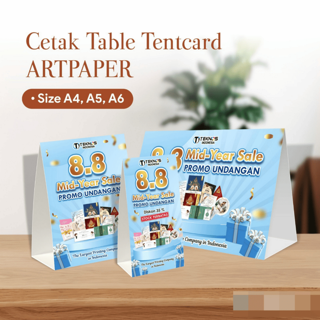 Jual TENTCARD CUSTOM FULL COLOUR - CETAK TENT CARD MEJA AP GLOSSY ...
