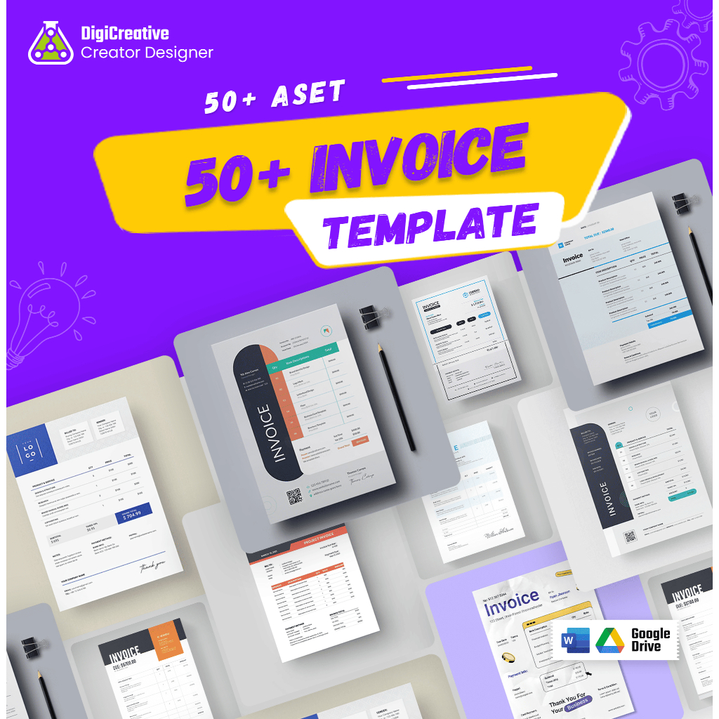 Jual 50+ Invoice Template Untuk Perusahaan | Shopee Indonesia