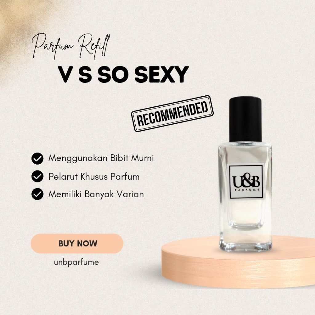 Jual Vic Secret So Sexy, Parfum refill 15ml, 30ml, 50ml U&B Parfume ...