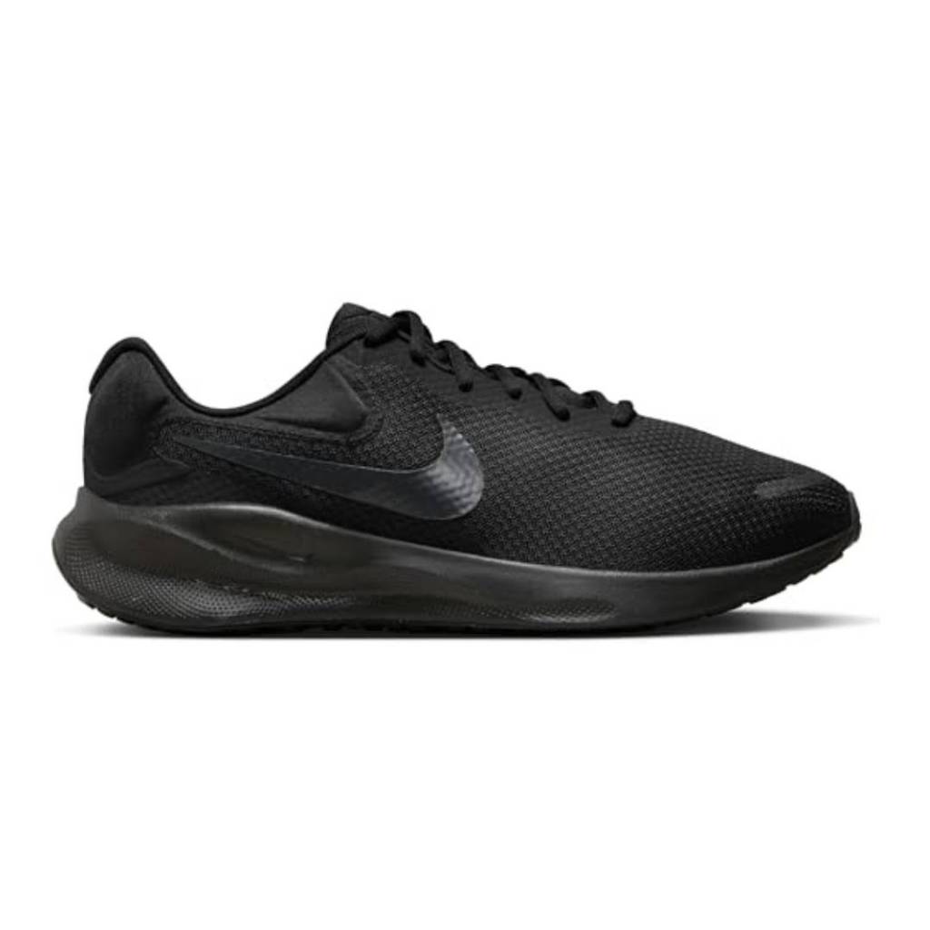Jual Nike Revolution 7 Black (Extra Wide) ORIGINAL RESMI Road Running ...