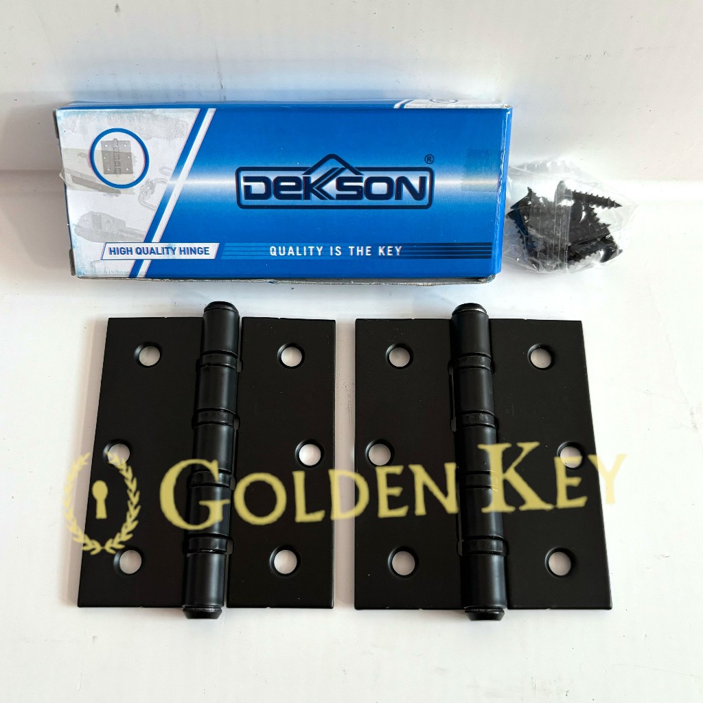 Jual Engsel Pintu Nylon Nilon Dekkson Dekson 3 Inch Hitam Black Besi ES ...