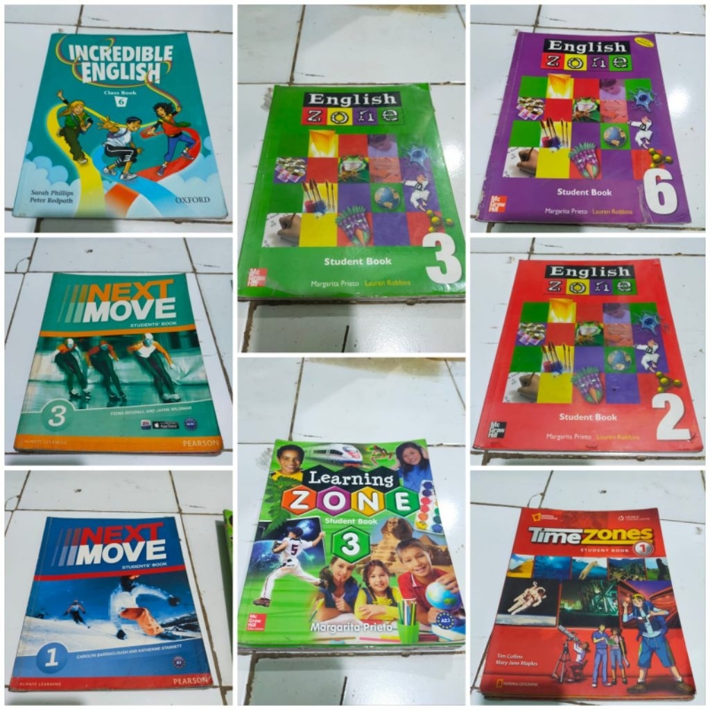 Jual Ori English zone student book 2. 3 & 6. National geographic Time ...