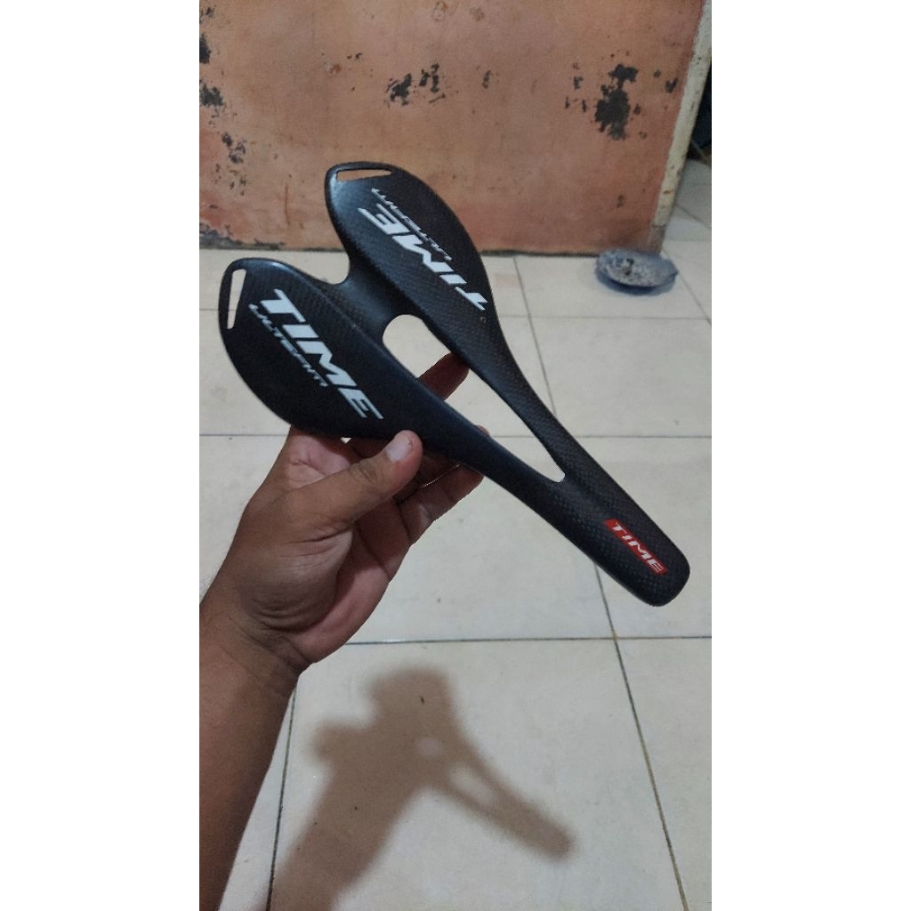 Jual FIXIE ROADBIKE SADEL TIME ULTEAM CARBON | Shopee Indonesia