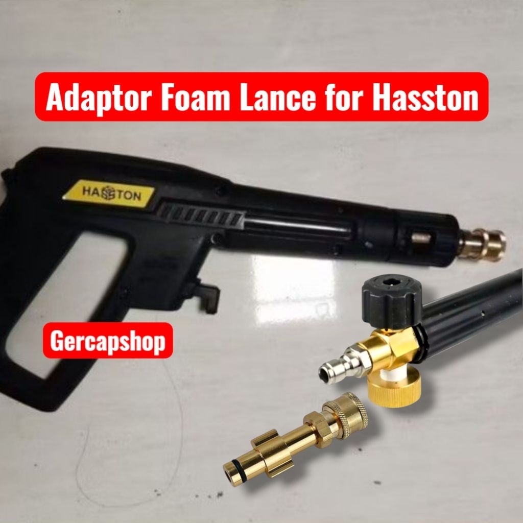 Jual Adaptor Foam Lance 1/4 Inch Quick Release | Cocok HASSTON Jet ...
