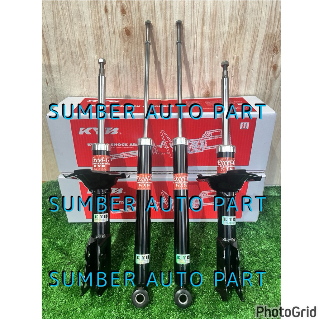 Jual Shockbreaker toyota vios old gen 1 depan belakang tahun 2003-2006 kayaba excel g japan ...