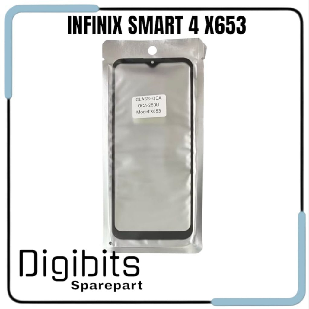 Jual Glass Kaca Depan LCD Infinix Smart 4 X653 + Lem Oca ( GRATIS ...