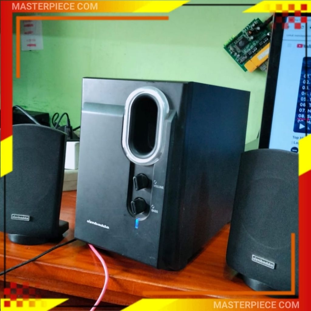 Jual SIMBADA MULTIMEDIA ACTIVE SPEAKER SUBWOOFER SIMBADDA CST5100N 2.1 ...