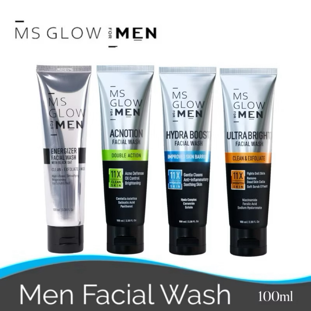 Jual MS GLOW FOR MEN FACIAL WASH | Shopee Indonesia