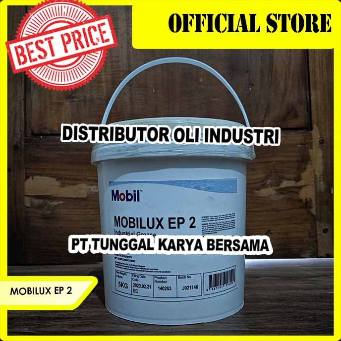 Jual MOBILUX EP 2 ( LITHIUM GREASE - 5KG ) | Shopee Indonesia