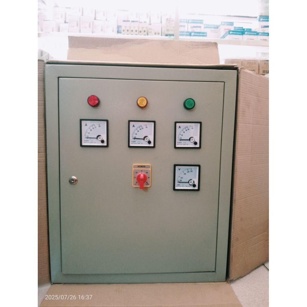 Jual Panel distribusi 3 phase 50 Ampere box 60x80x22 cm sesuai ...