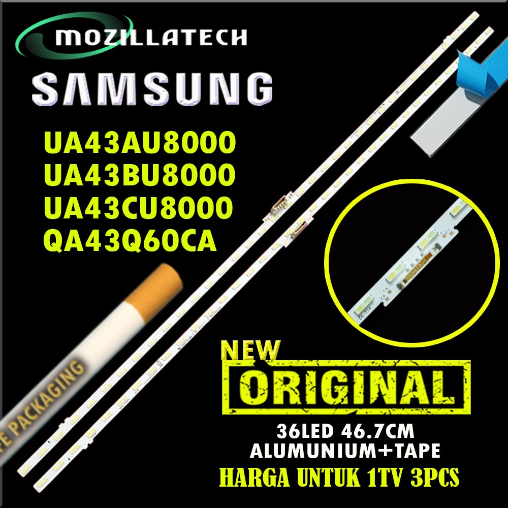 Jual BACKLIGHT TV LED SAMSUNG UA43AU8000 ua43BU8000 UA43CU8000 ...