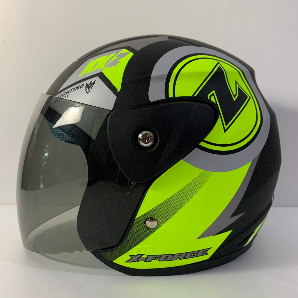Jual Helm Nuvo Z-Kings (KUNING) Hitam Doff - Helem SNI Helmet Dewasa ...
