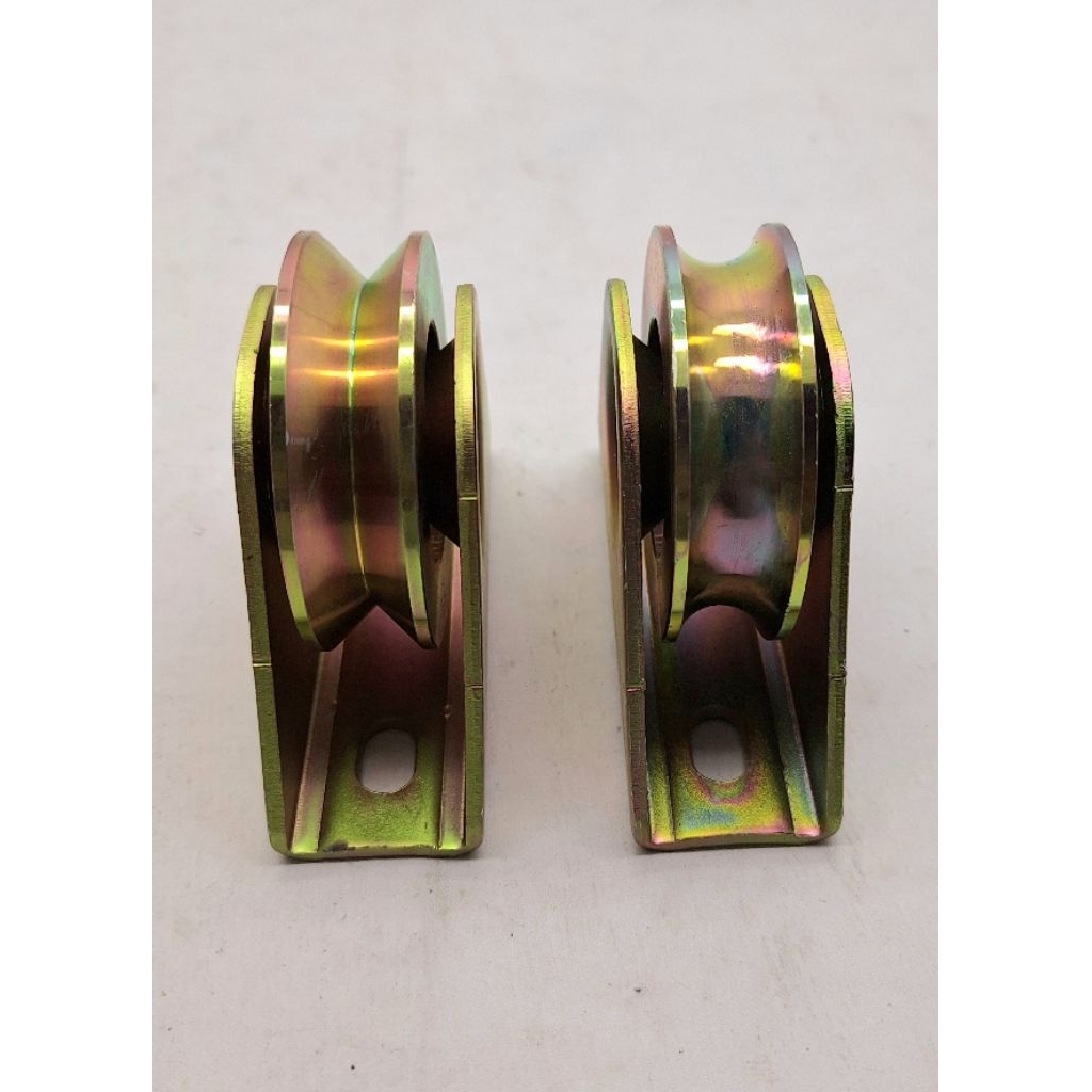 Jual RODA PAGAR RELL BESI BUBUT DOUBLE BEARING GALVANIZED SLIDING GATE ...