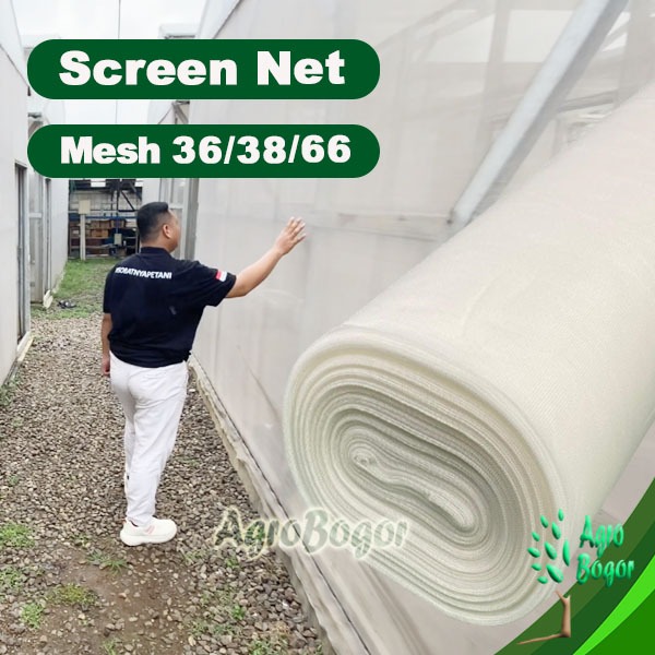 Jual Screen Net Mesh 36 Mesh 38 Mesh 66 Lebar 3 meter, Insect Net ...
