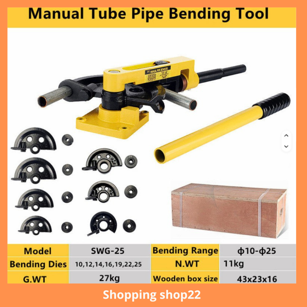 Jual Alat Bending Pipa Manual Tekuk Pipa Besi/ stainless steel/tembaga ...