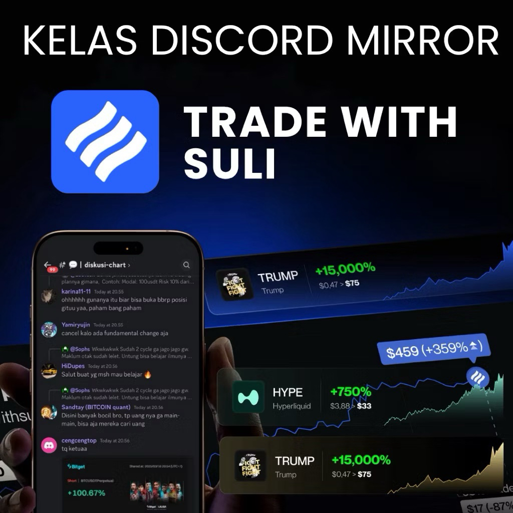 Jual DISCORD MIRROR SULI | CRYPTO ACADEMY | CRYPTO SIGNAL| MIRROR ...