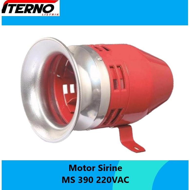 Jual Motor Sirine Sirene MS-390 MS390 220VAC Iterno | Shopee Indonesia
