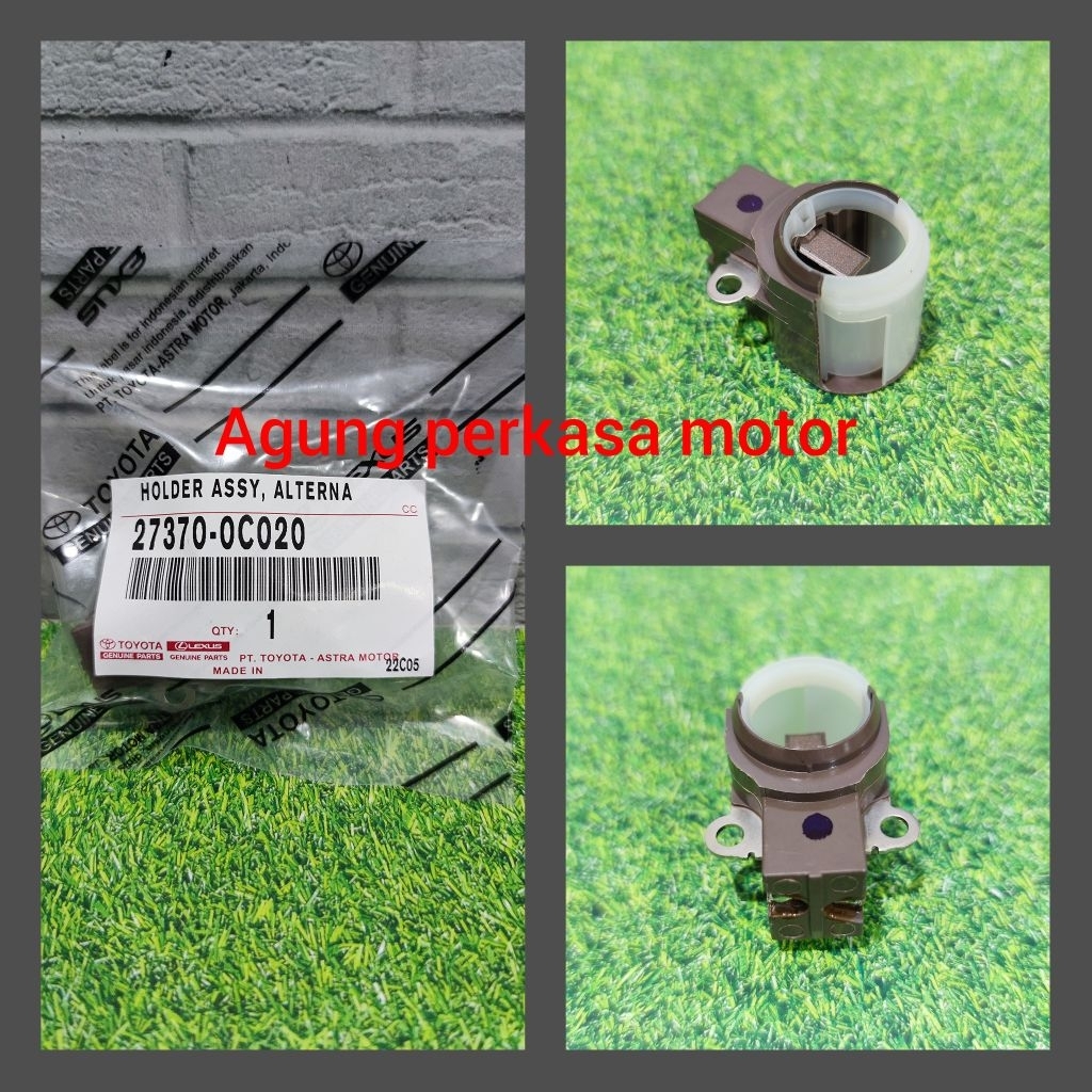 Jual arang alternator holder carbon brush alternator toyota altis ...