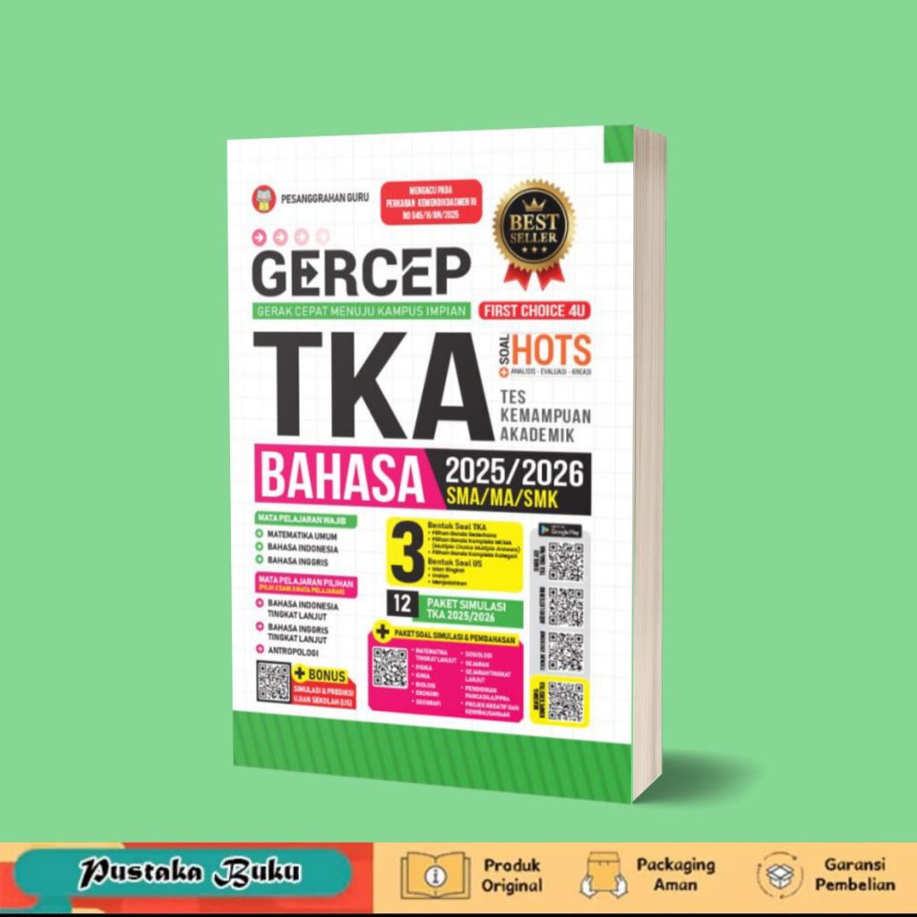 Jual Buku TKA Bahasa Untuk SMA/MA/SMK 2025/2026 | Shopee Indonesia