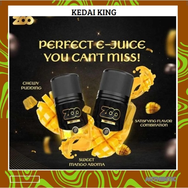 Jual ZOO MANGO PUDDING LIQUID FREEBASE 60ML BY VAPEZOO ORIGINAL ...