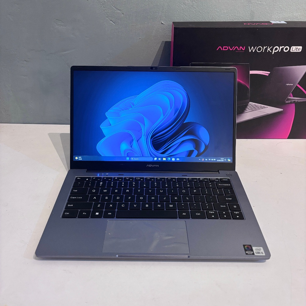 Jual Laptop Advan WorkPro Lite i5-1035G7 8GB/256GB SSD Fullset | Shopee ...