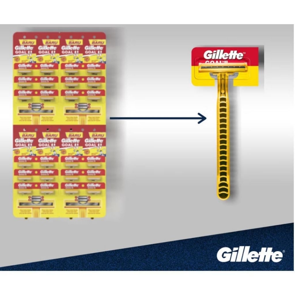 Jual Gillette GOAL ll 2 Razor ( SATUAN ) | Shopee Indonesia