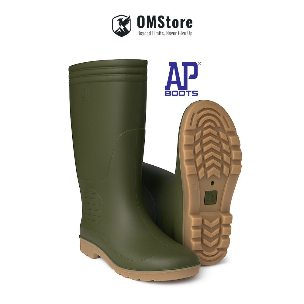 Jual Sepatu AP Boots 9506 Sepatu Boot Anti Air & Anti Slip | Shopee ...