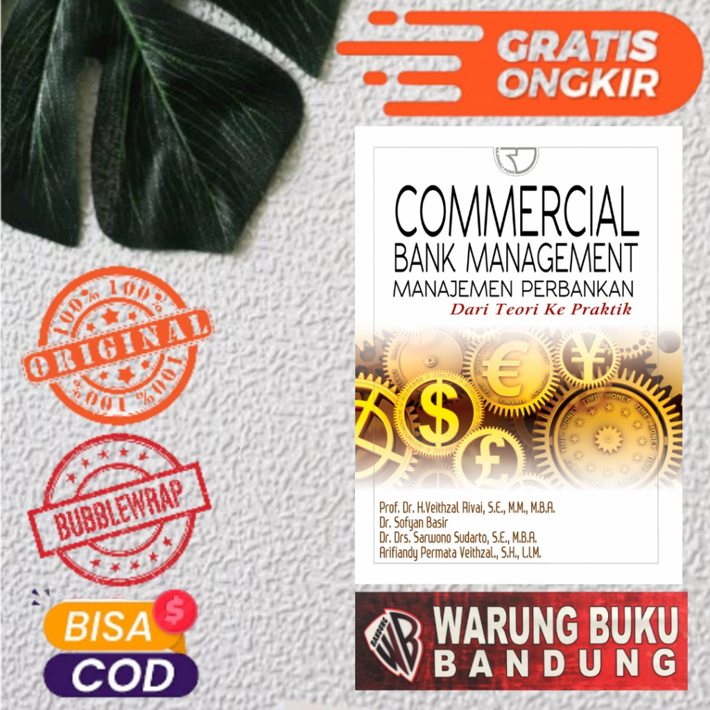 Jual Buku Commercial Bank Management Manajemen Perbankan – Veithzal ...
