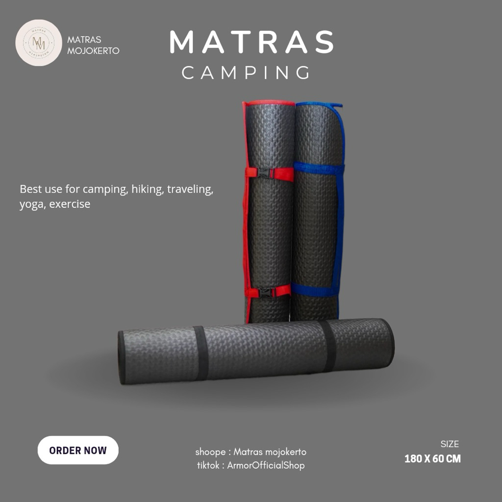 Jual TERMURAH - TERLARIS Matras Camping Motif Mercy 180x60Cm - Matras ...