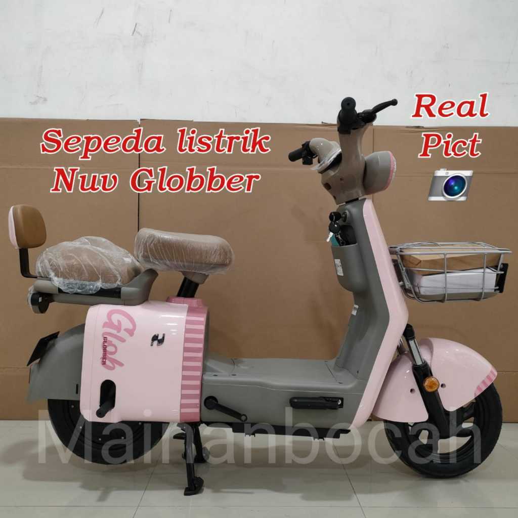 Jual TERMURAH Sepeda listrik NUV GLOBBER SEPEDA LISTRIK MURAH | Shopee ...