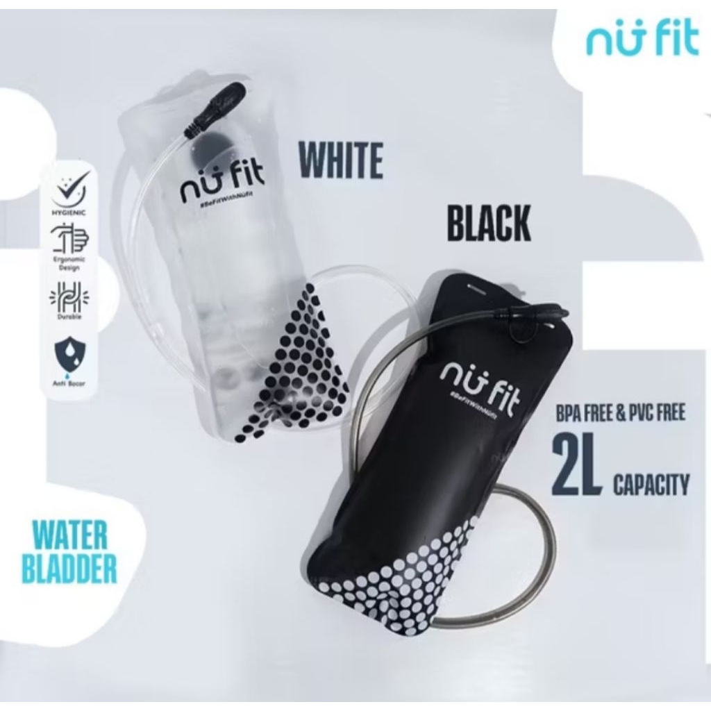 Jual water bladder nu fit ukuran 2 liter original kantung air minum ...