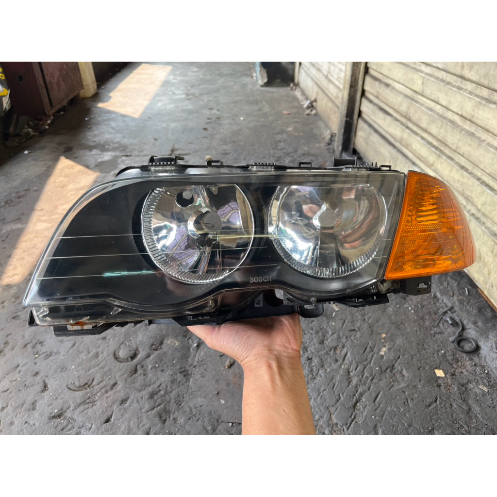 Jual Headlamp lampu depan bmw e46 325i 318i 1999-2001 kiri original ...