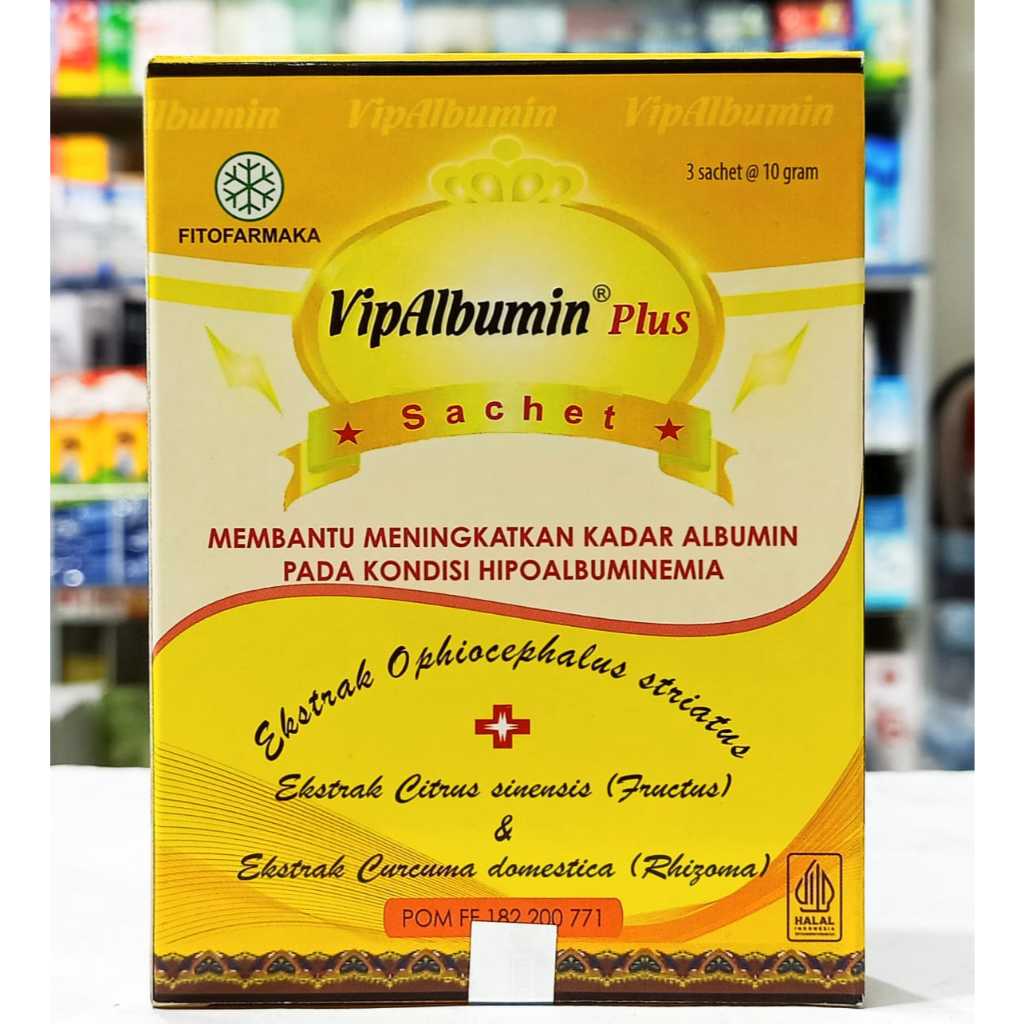 Jual VIPALBUMIN PLUS 𝟏 𝐊𝐎𝐓𝐀𝐊 𝐈𝐒𝐈 𝟑 𝐒𝐀𝐂𝐇𝐄𝐓 - Membantu Meningkatkan Kadar ...