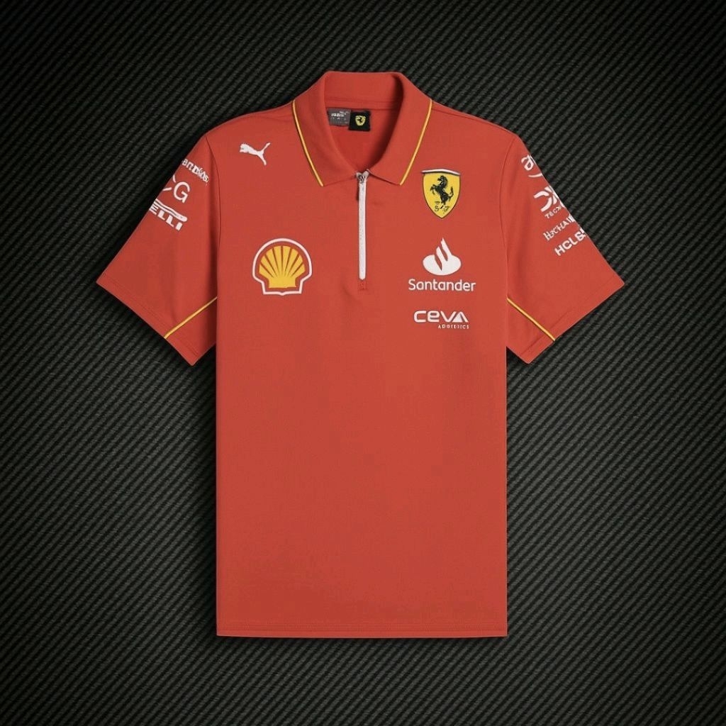 Jual PUMA Baju Polo F1 Scuderia Ferrari Red Original Team Polo Puma ...