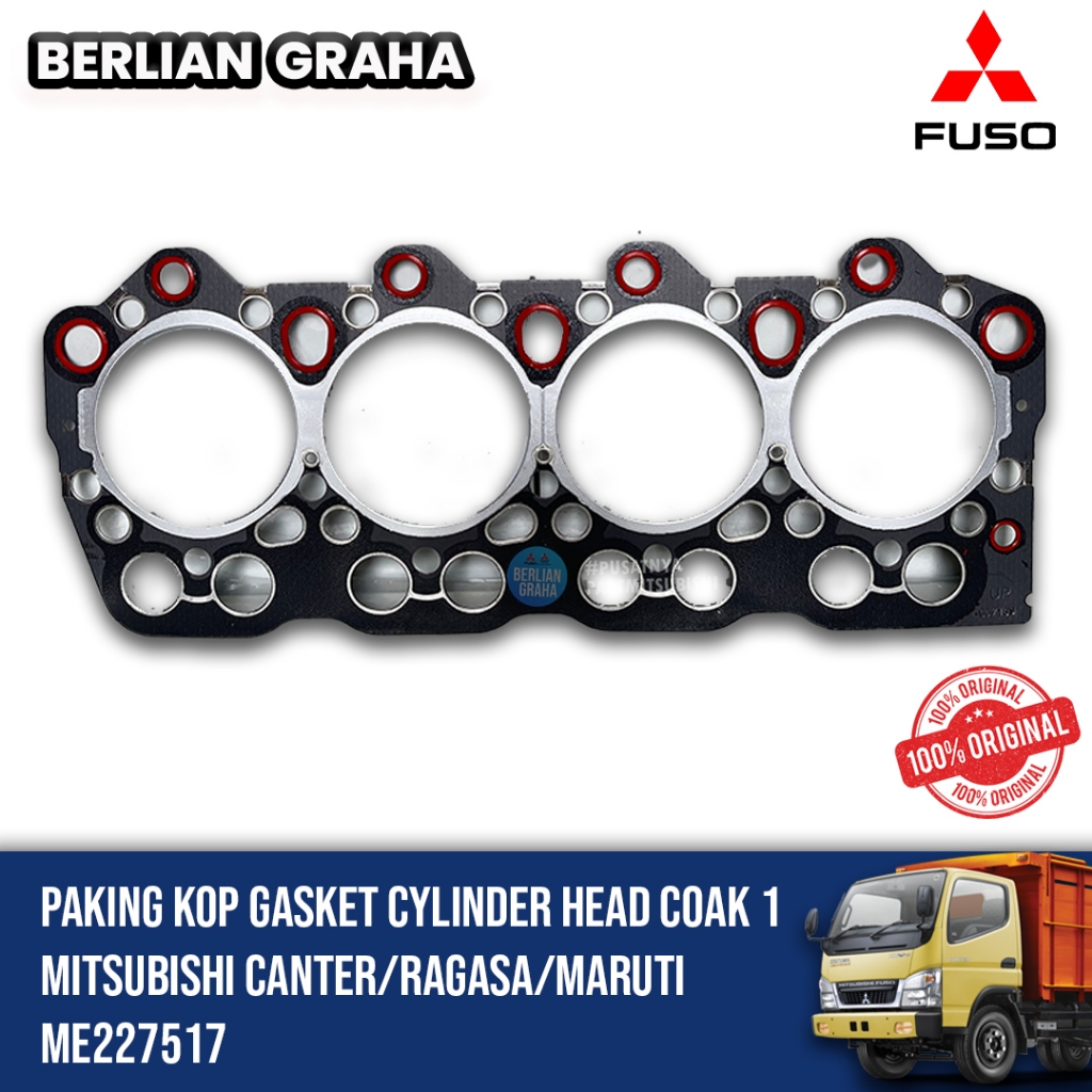 Jual Paking Kop Gasket Cylinder Head Colt Diesel Canter Coak 1 Original ...