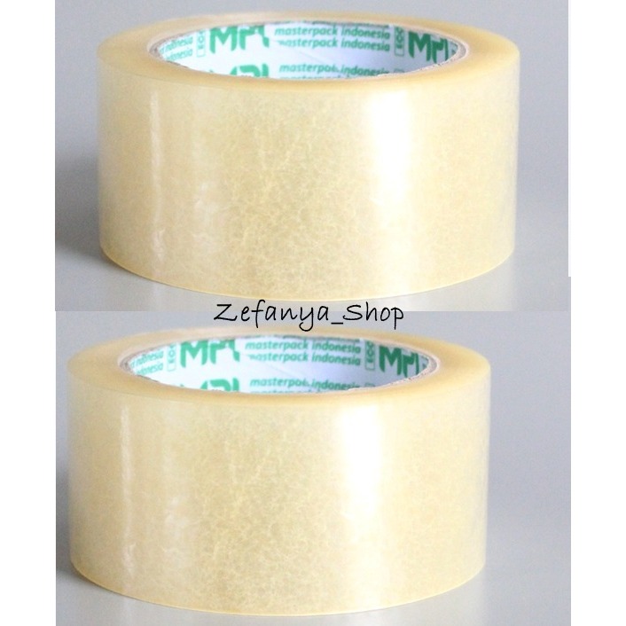 Jual (2 Pack) Lakban Bening Ekomonis MPI 45mm x 100 Yard | Shopee Indonesia