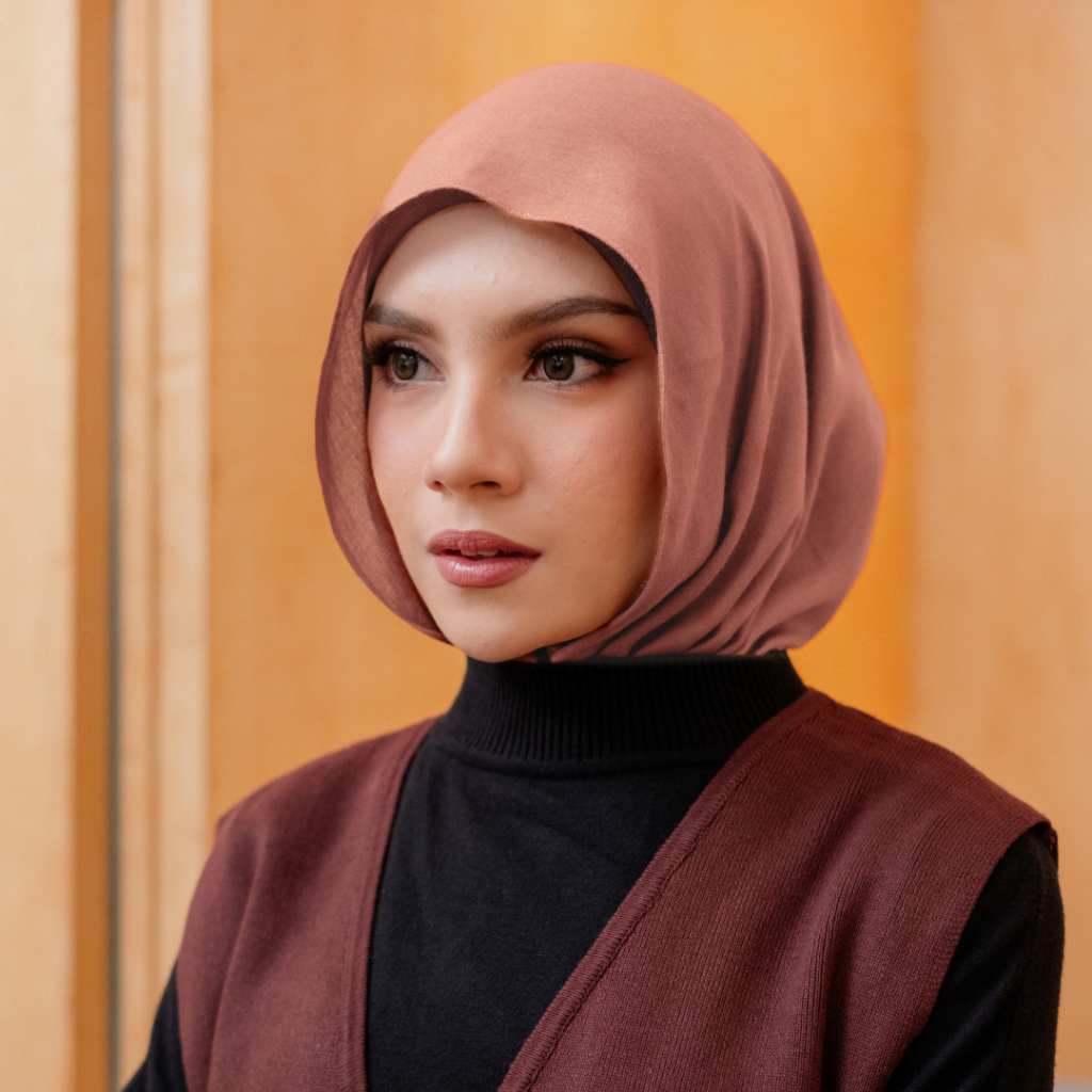 Jual [Whispers] Deyn Scarf - Tea Instant Scarf - Hijab Mini Pashmina ...