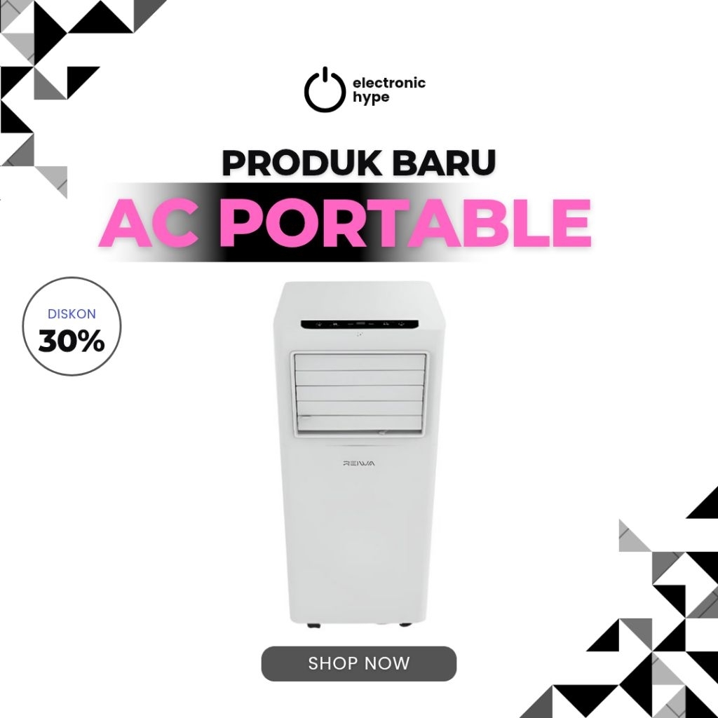 Jual REIWA AC PORTABLE 1PK CP-0901RB | Shopee Indonesia