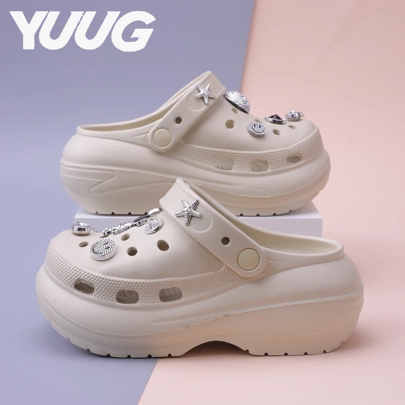Jual YUUG Sandal Wantia Dewasa Fuji Sendal Wedges Sepatu Baim Selop ...