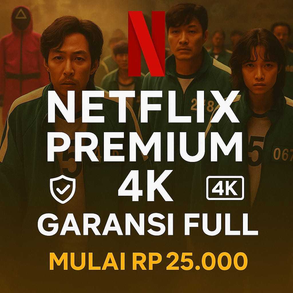 Jual Net Flix Premium 4K - Private/Sharing - 1-3 bulan - garansi full 100% | Shopee Indonesia