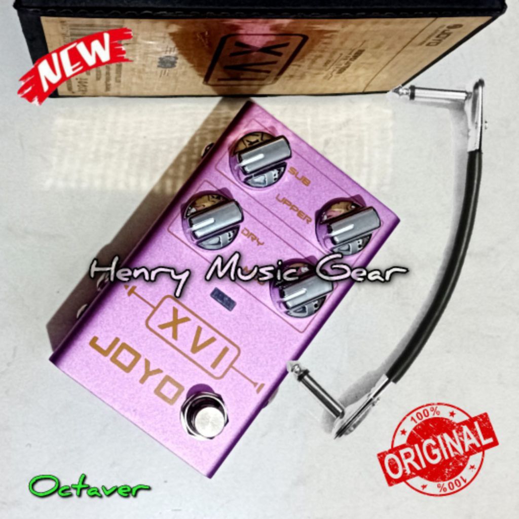 Jual Joyo R-13 Revolution Series XVI Octave Pedal Sub and Upper for ...