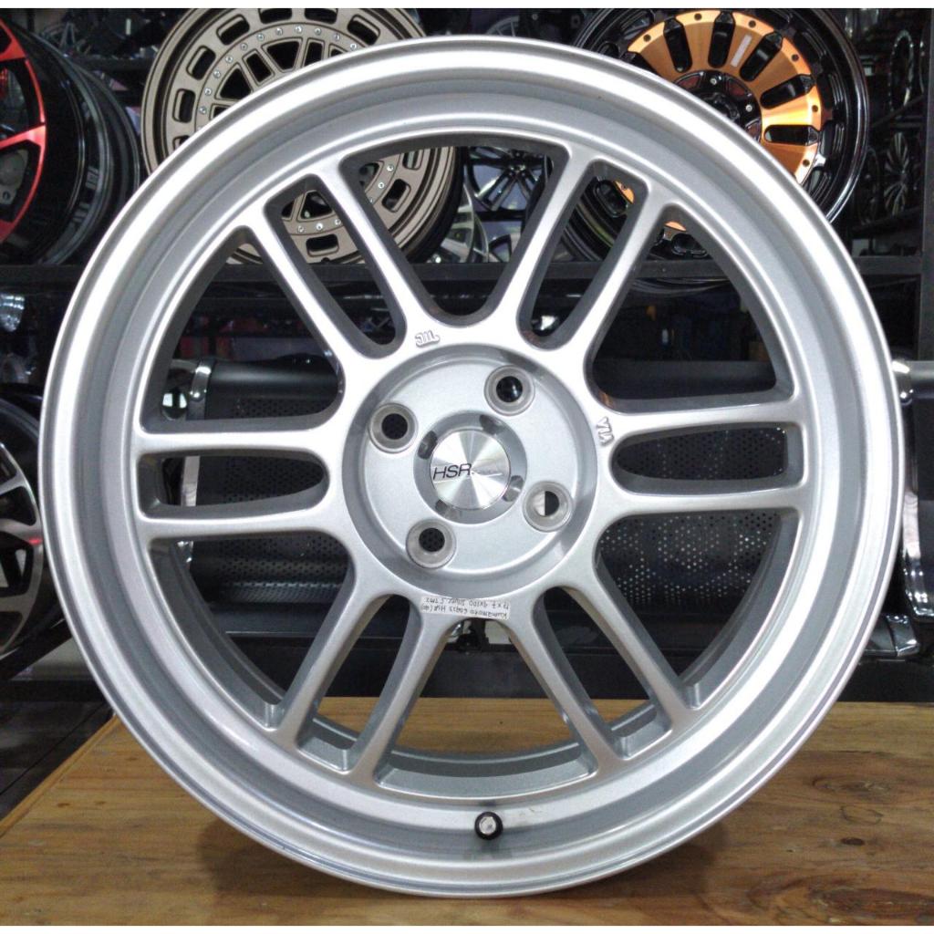 Jual Velg racing r17 pcd 4x100 lebar 7 hsr kumamoto bisa untuk yaris ...