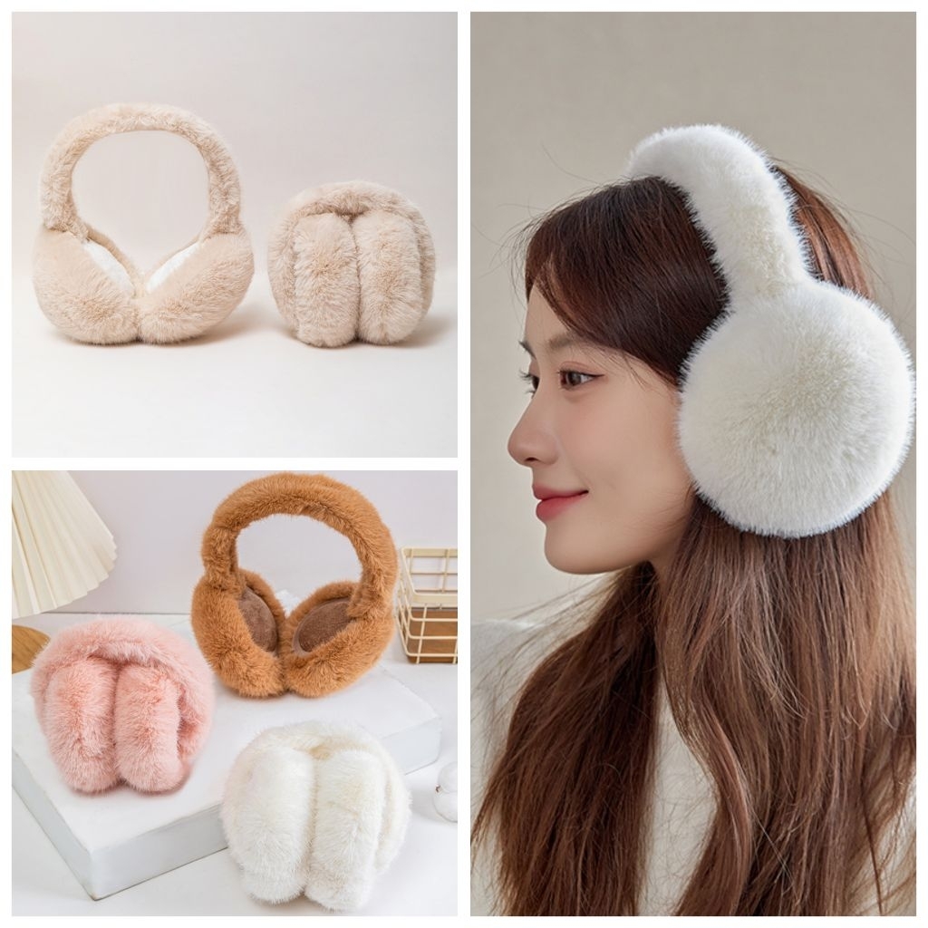 Jual Penutup Telinga Earmuff Ear Muff Bulu Halus Anak dan Dewasa ...