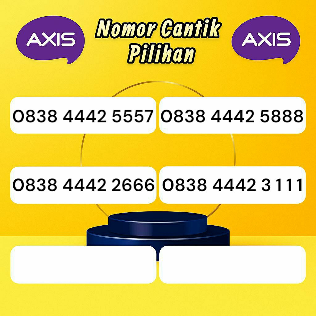 Jual Kartu Axis Nomor Cantik Double Triple | Shopee Indonesia