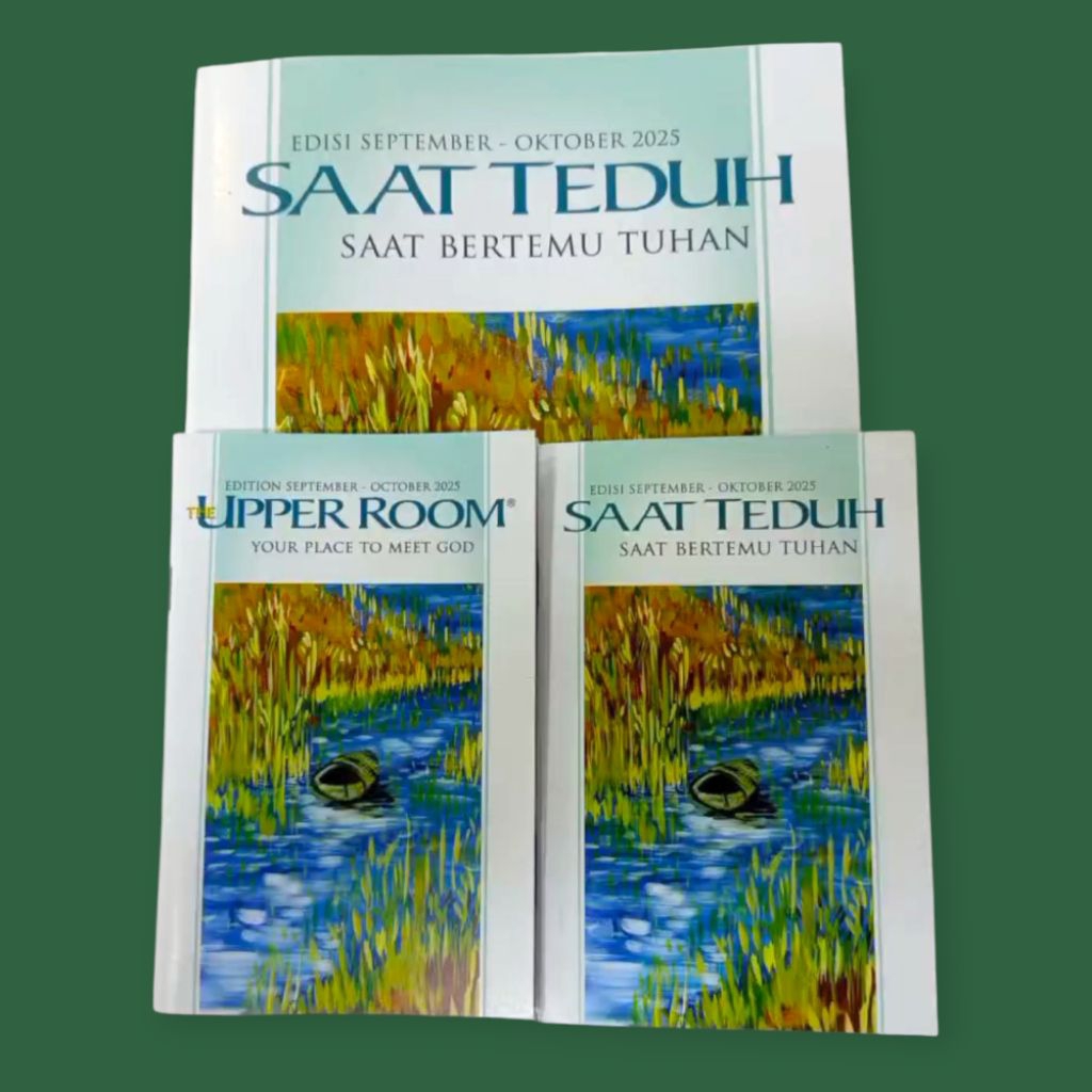 Jual Saat Teduh September-Oktober 2025 ukuran JUMBO. Buku Renungan Saat ...